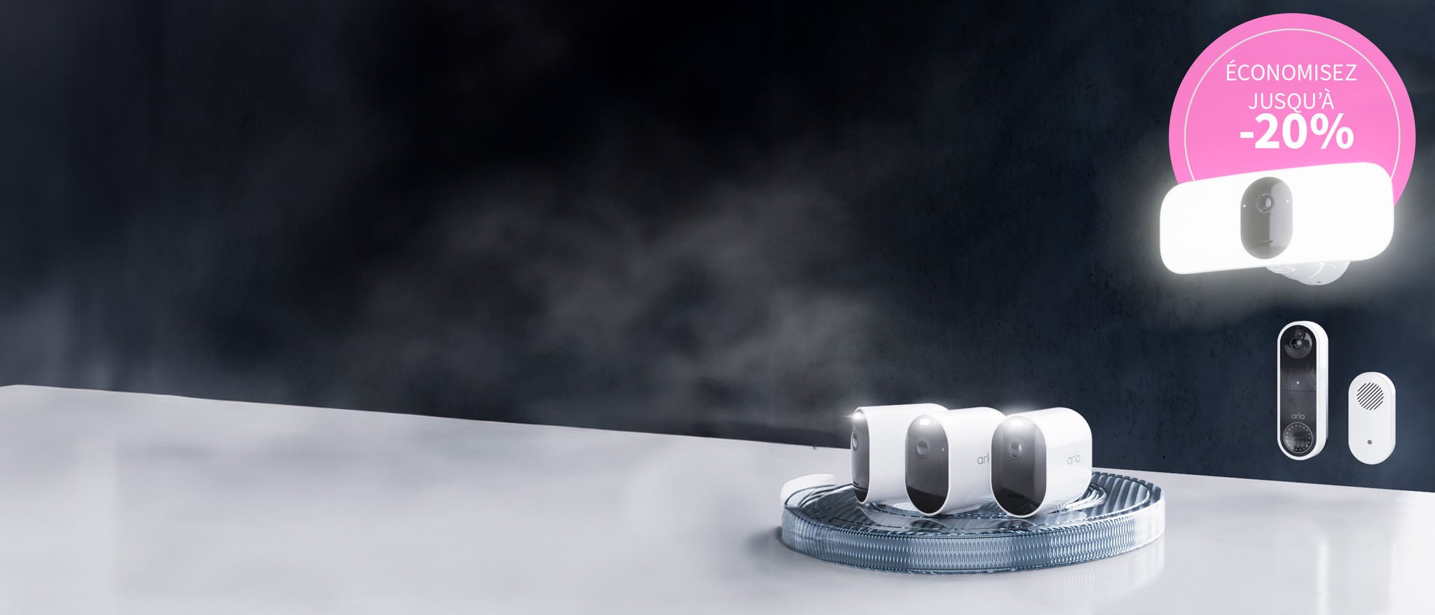 Les kits de sécurité Arlo avec caméras et sonnette | Arlo France