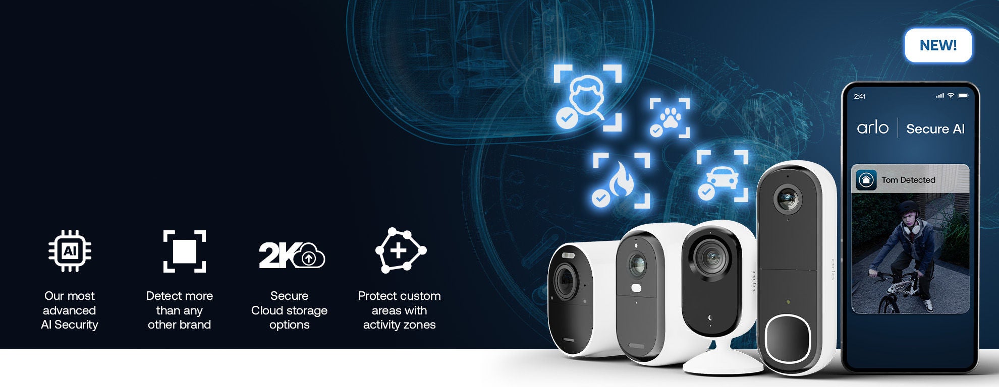 Arlo Essential 3 2k Pan Tilt Zoom Indoor Security Camera | Arlo UK