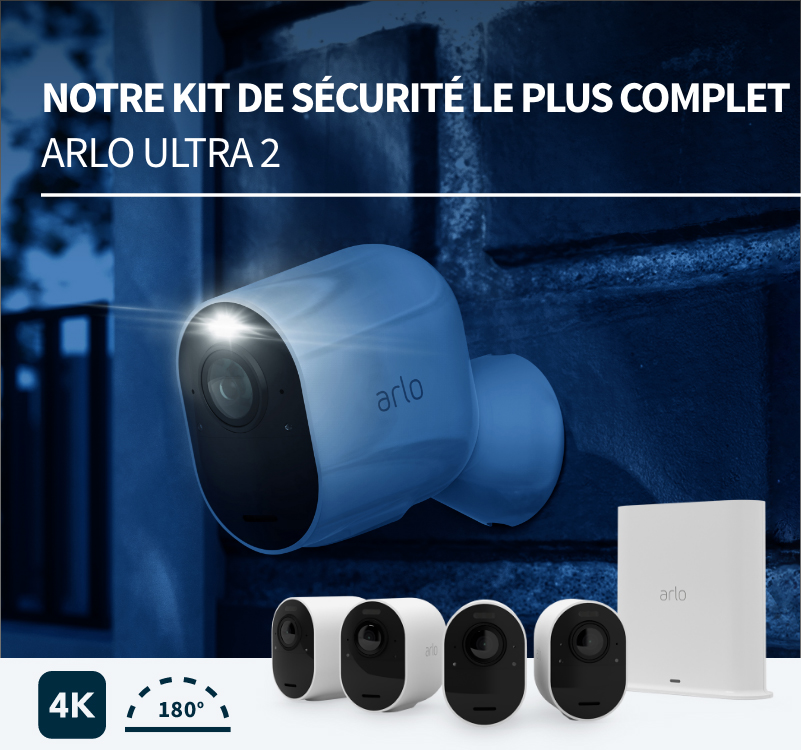 Ensembles de sécurité résidentielle Arlo | Arlo FR
